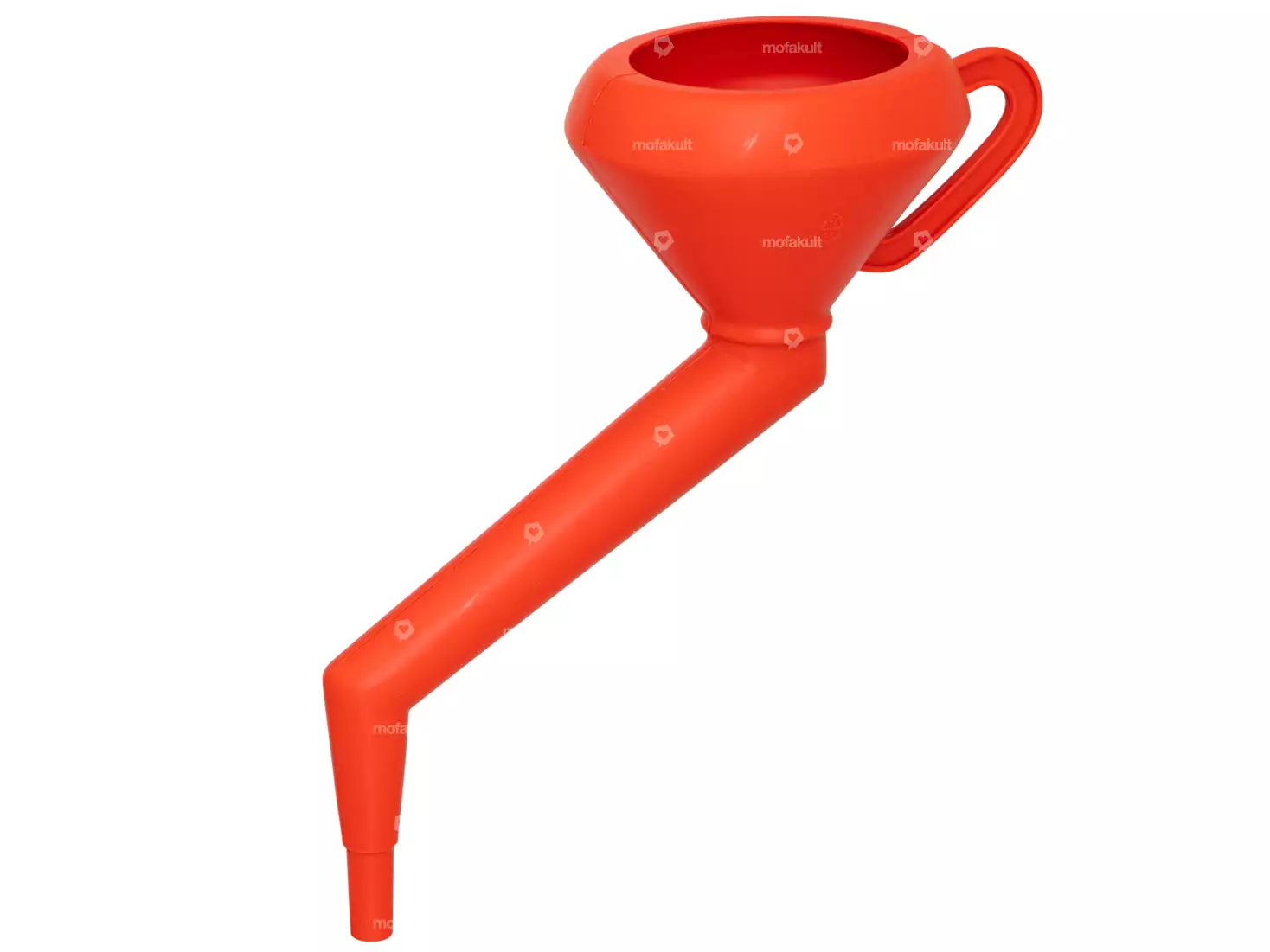 Oval funnel with sieve & angle | mofakult