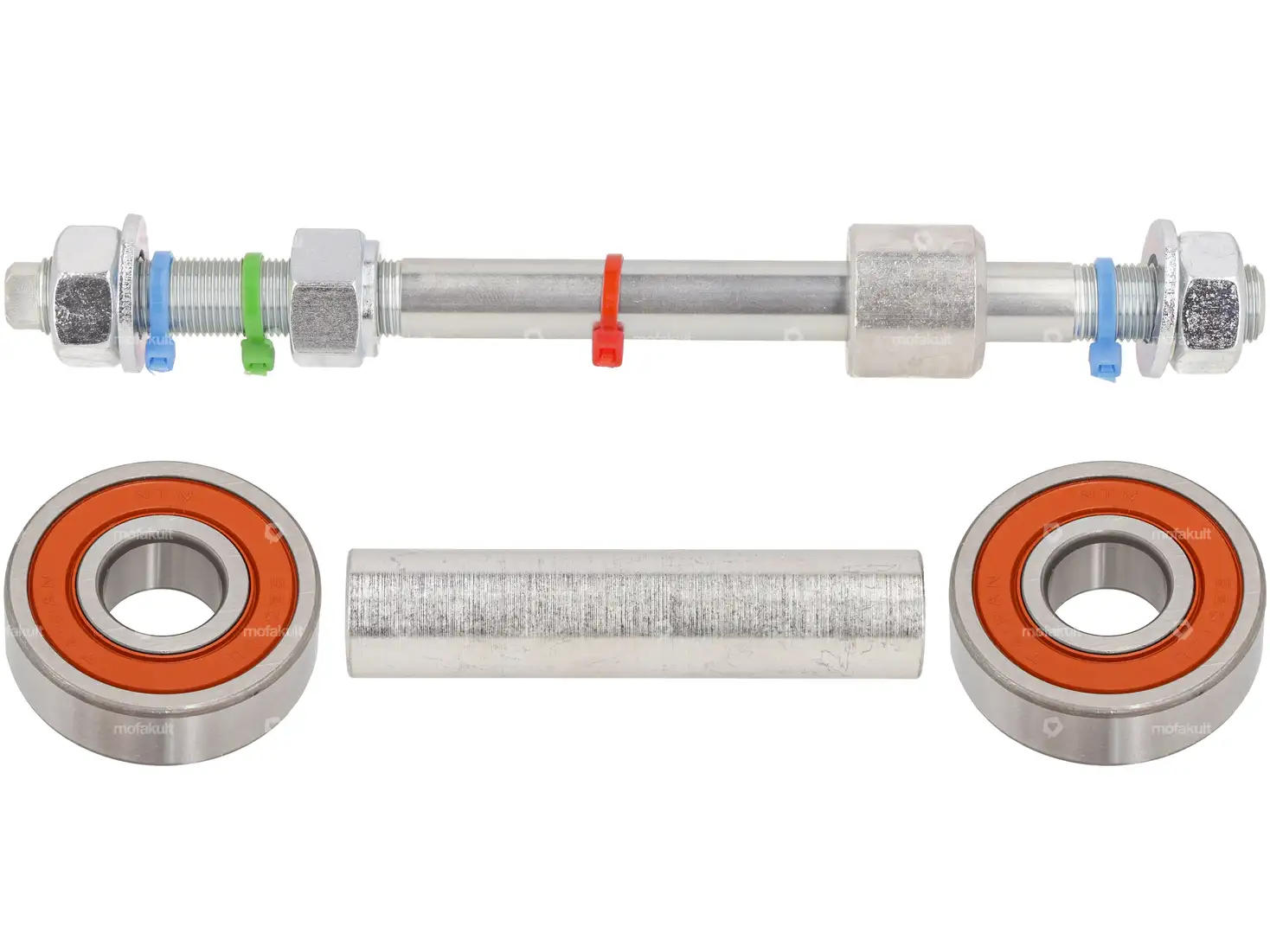 swiing® revival wheel axle set LELEU wheel hub cast wheel rear | Puch ...