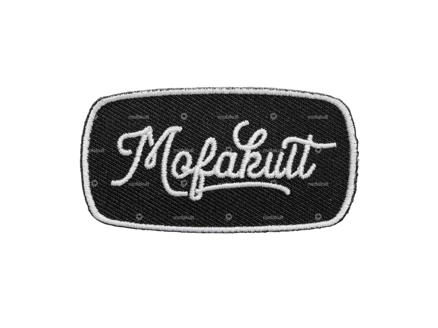 mk-Merch Aufnäher «mofakult retro» 65 x 35 mm | mofakult