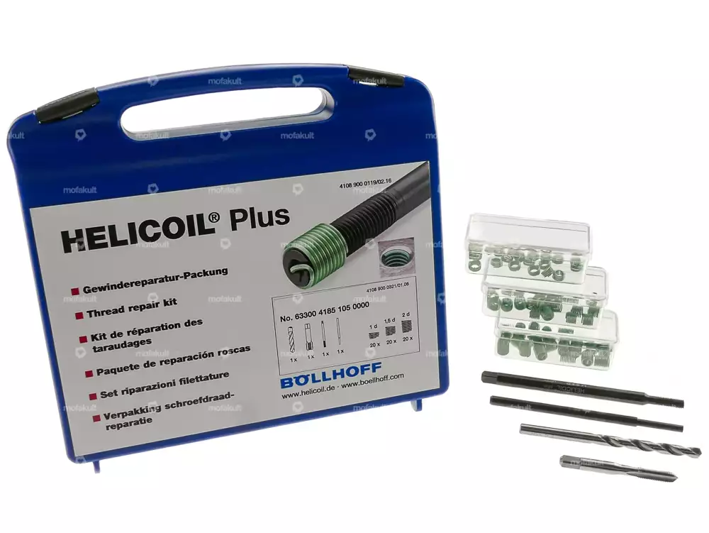 HeliCoil Gewinde-Reparatur-Set M6 (Profi Werkzeug) | mofakult