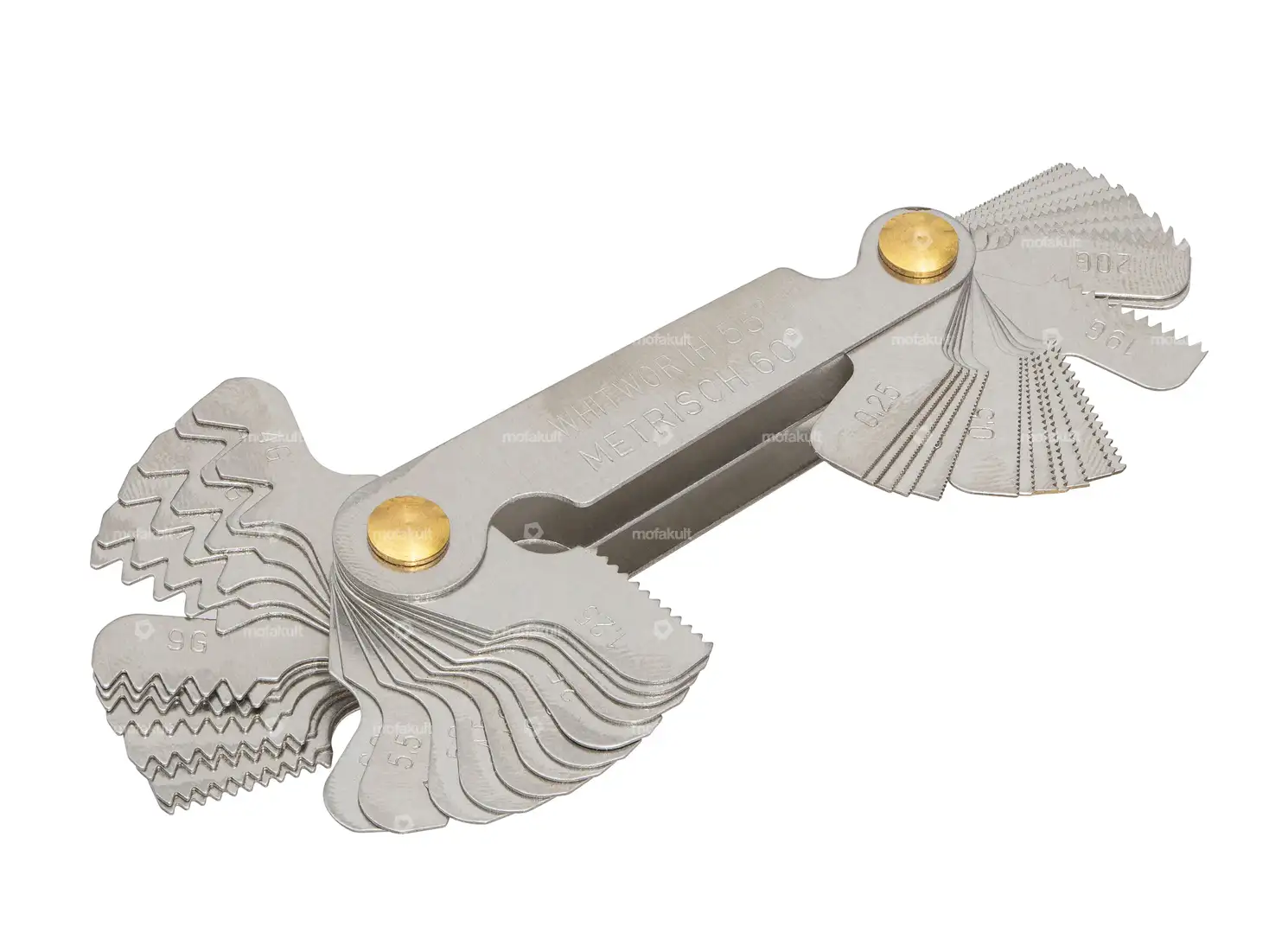 BGS Thread gauge metric / inch (Whitworth) 52 sheets | mofakult