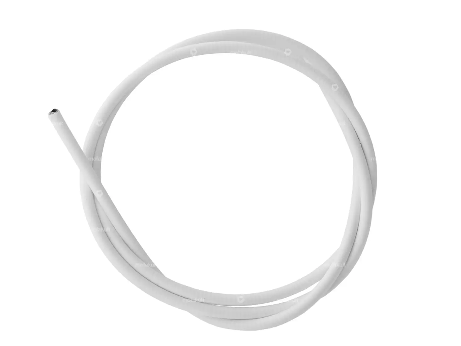 Cable sheath Ø 5 mm white (per meter) PTFE inner sheath | mofakult