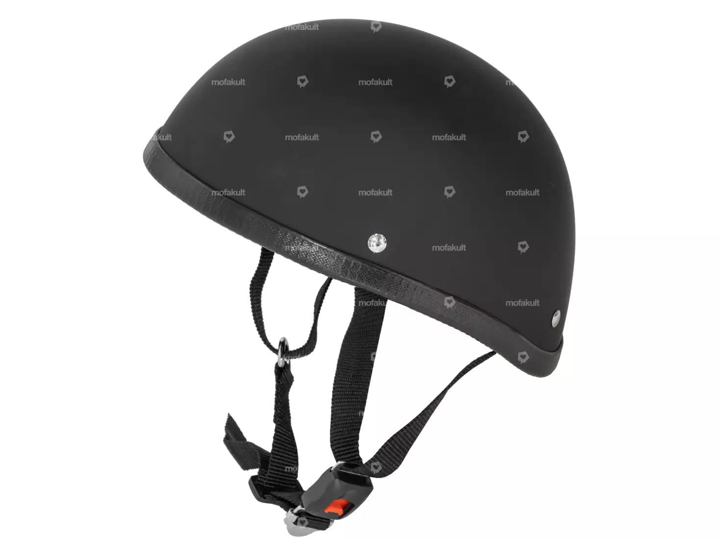 Topfhelm «Harley» schwarz matt | mofakult