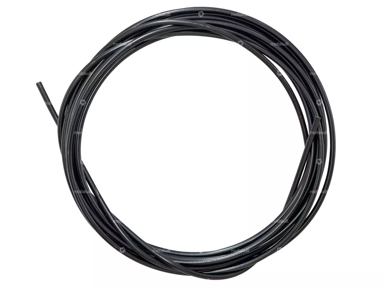 Cable sheath Ø 5 mm black (6 meter roll) PTFE-greased | mofakult