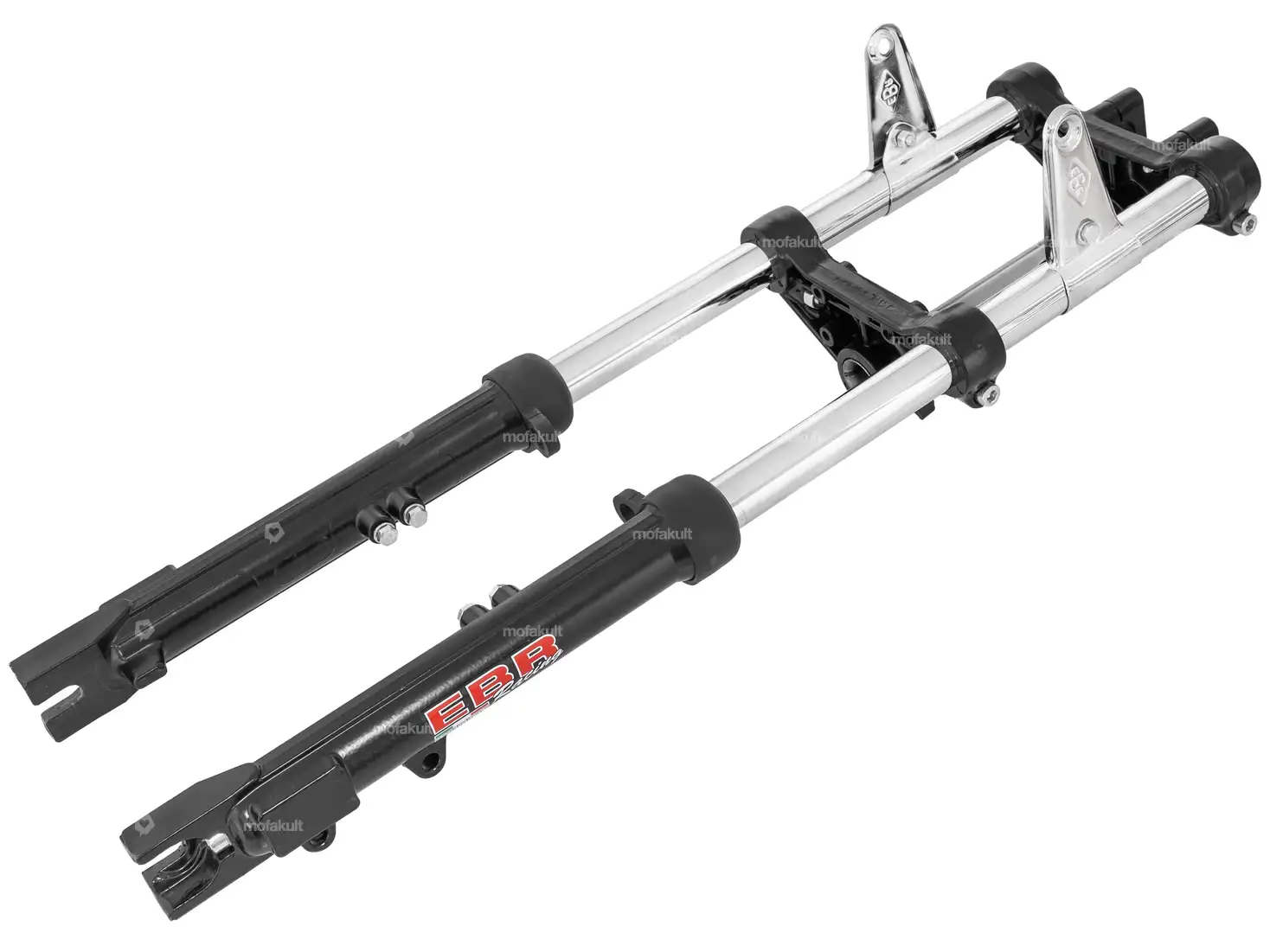 EBR telescopic fork hydraulic extended black (with tabs for disc brake ...