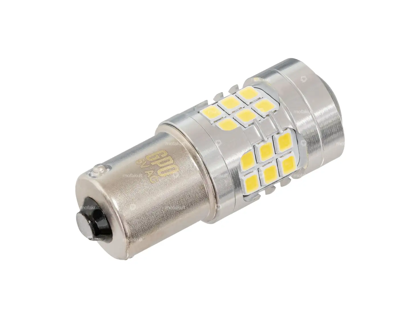 GPO LED bulb 6V (BA15s) white 1-phase | mofakult