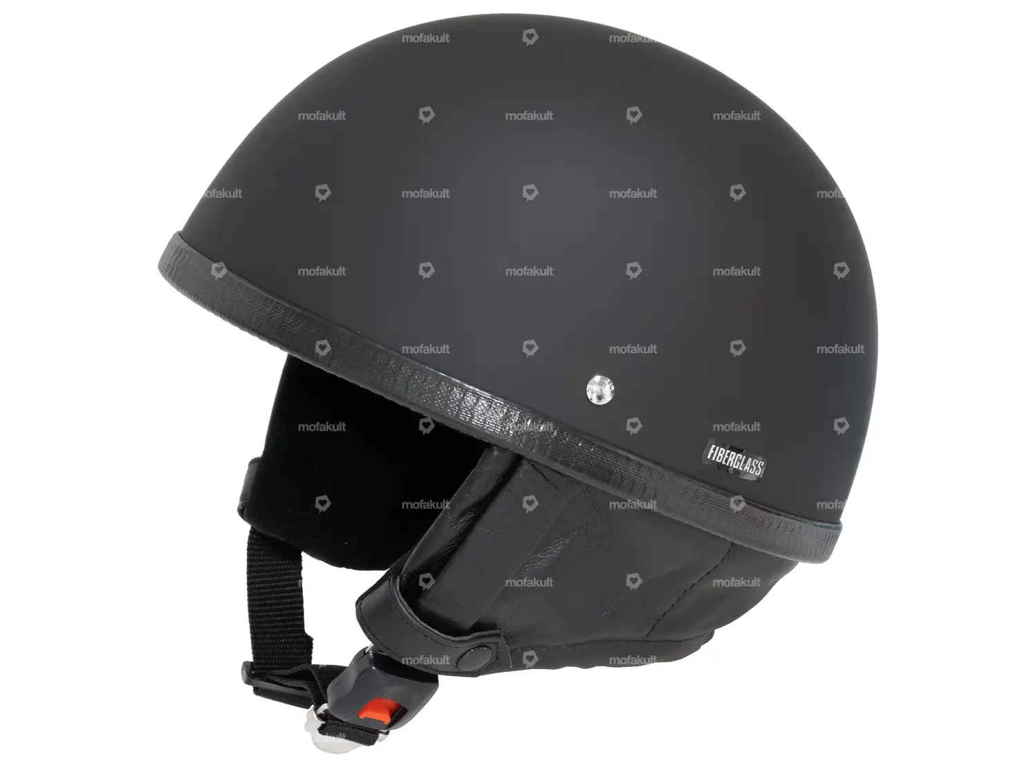 Topfhelm «Pot» schwarz matt (S - XXL) | mofakult