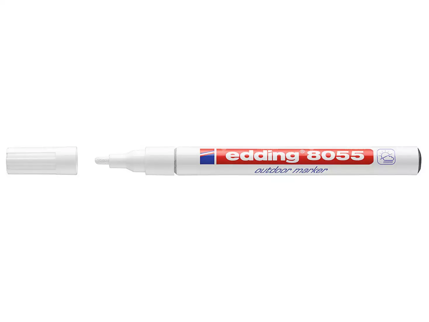 edding 8055 Outdoor Marker 1 - 2 mm weiss | mofakult