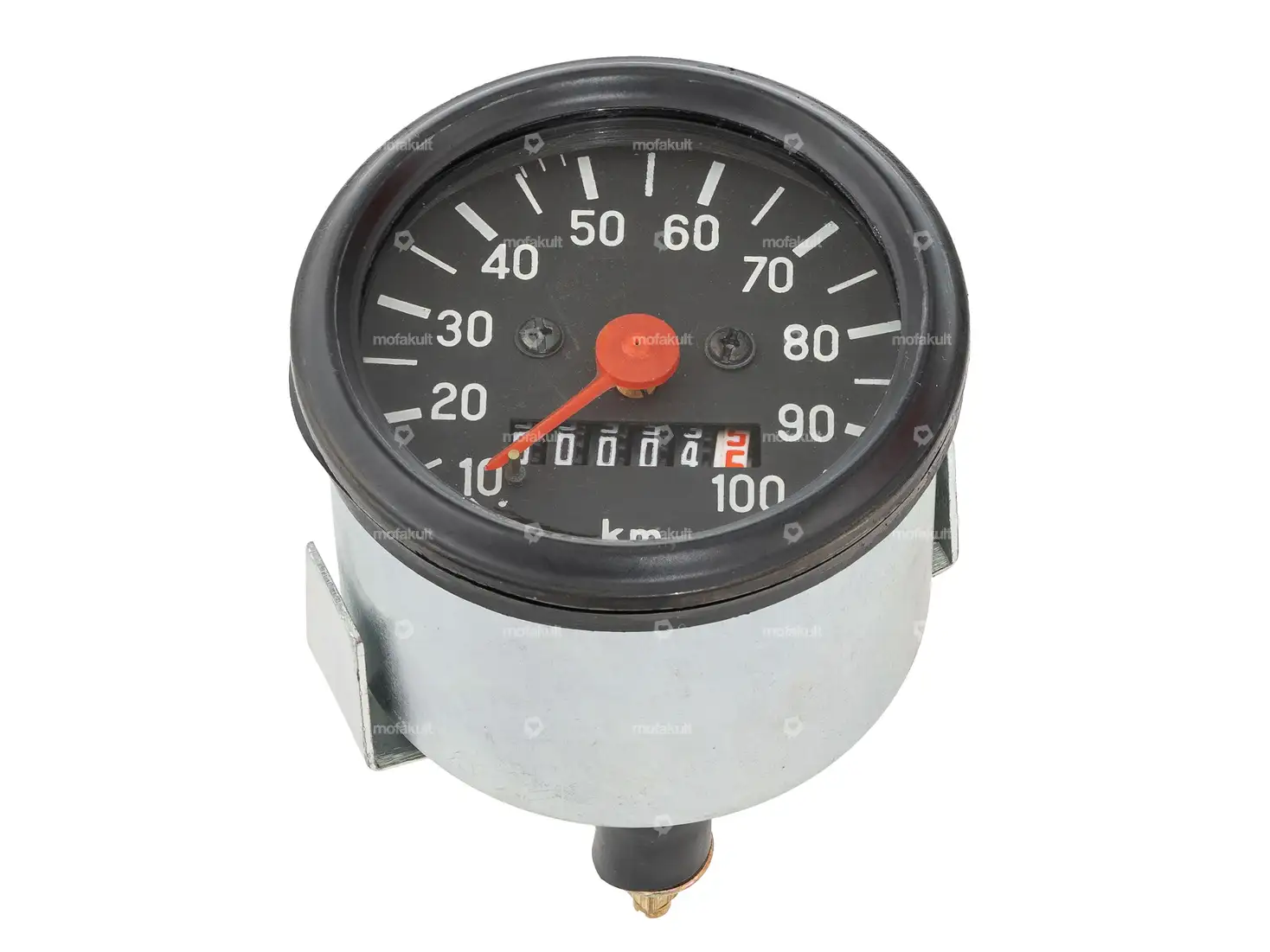 Speedometer 100 km/h Ø 60 mm with illumination black | mofakult