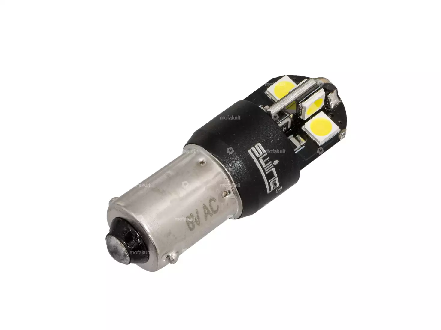 swiing LED bulb rear light 6V (BA9s) white 1-phase (version 2.0) | mofakult
