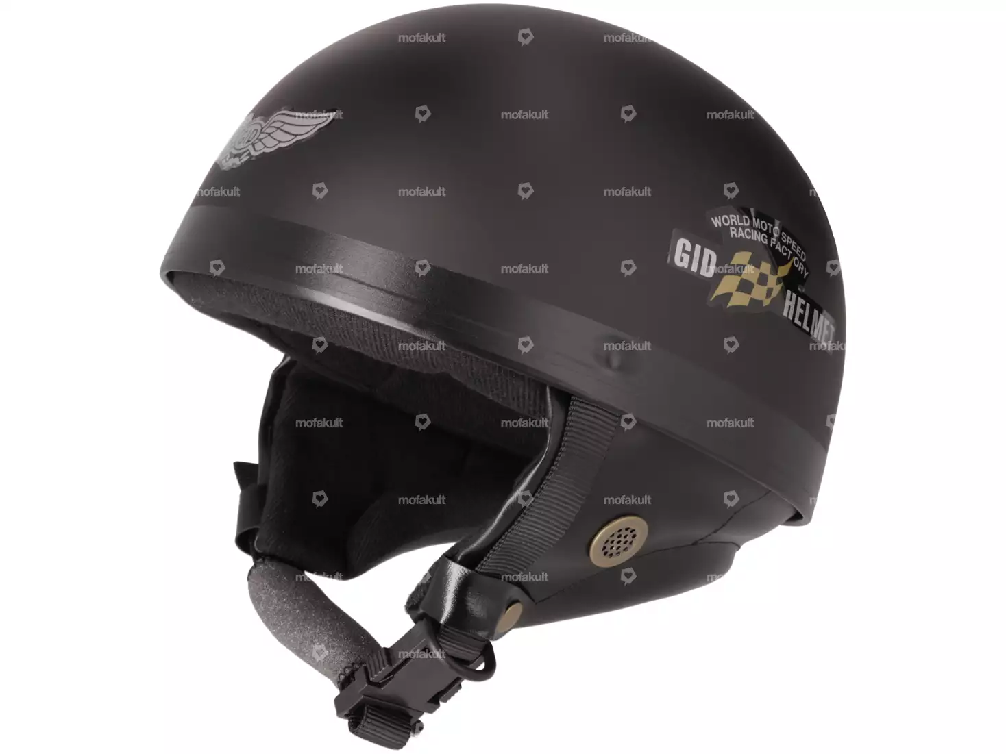 Topfhelm schwarz matt | mofakult