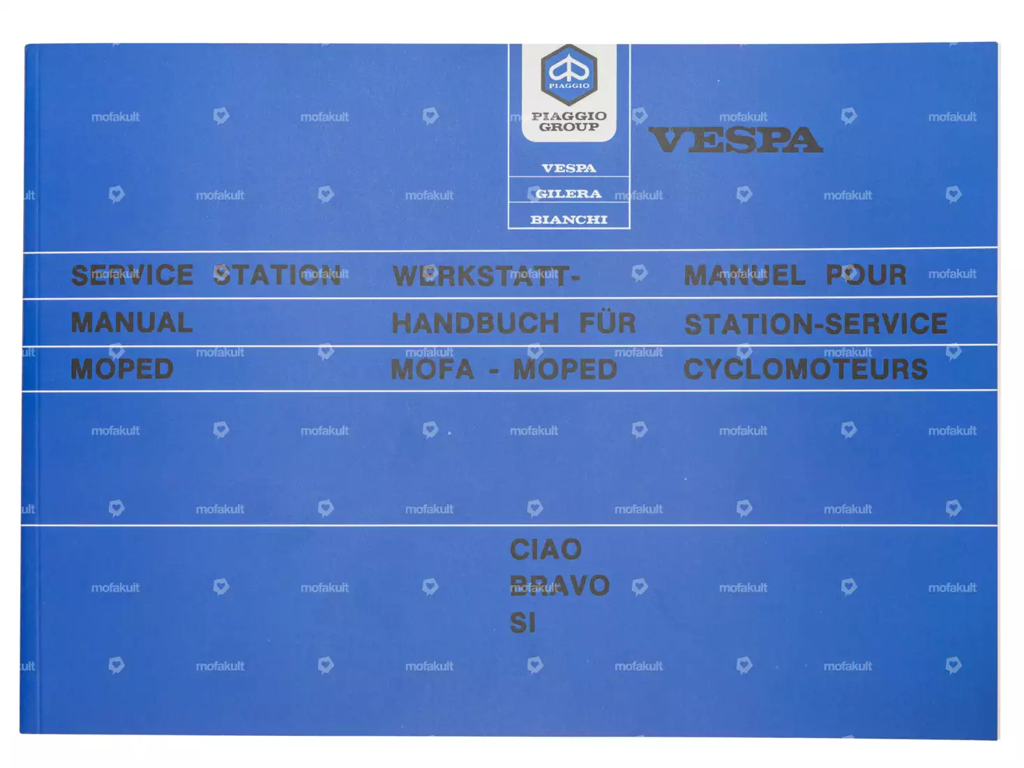 Werkstatthandbuch | Piaggio Ciao, SI, Bravo | mofakult