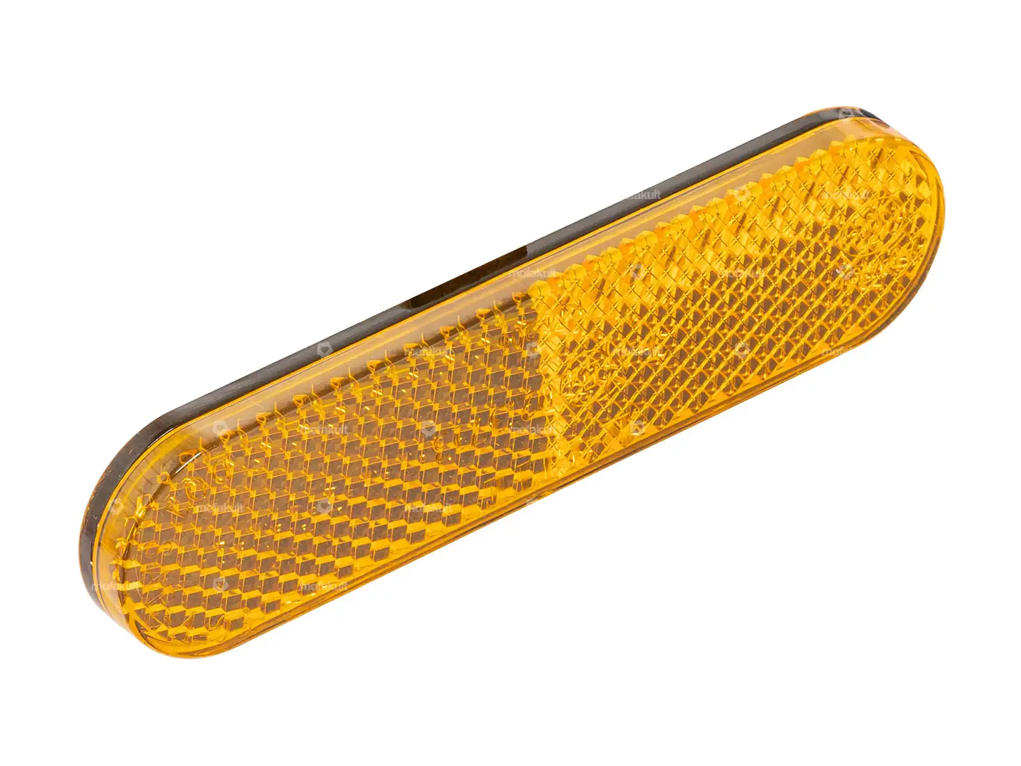 Reflektor selbstklebend rund orange | mofakult