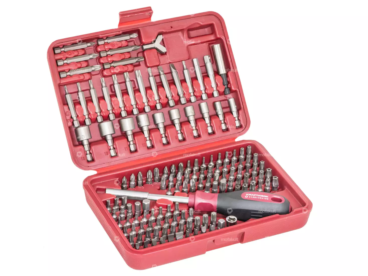 Kraftwerk 1/4" Bit-Box 138-tlg. | mofakult