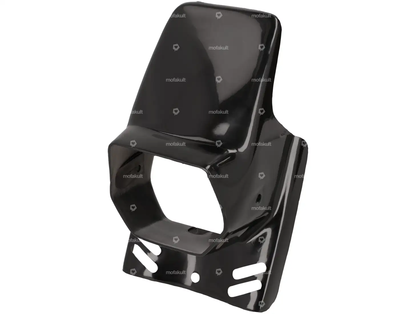 Front mask black angular | mofakult