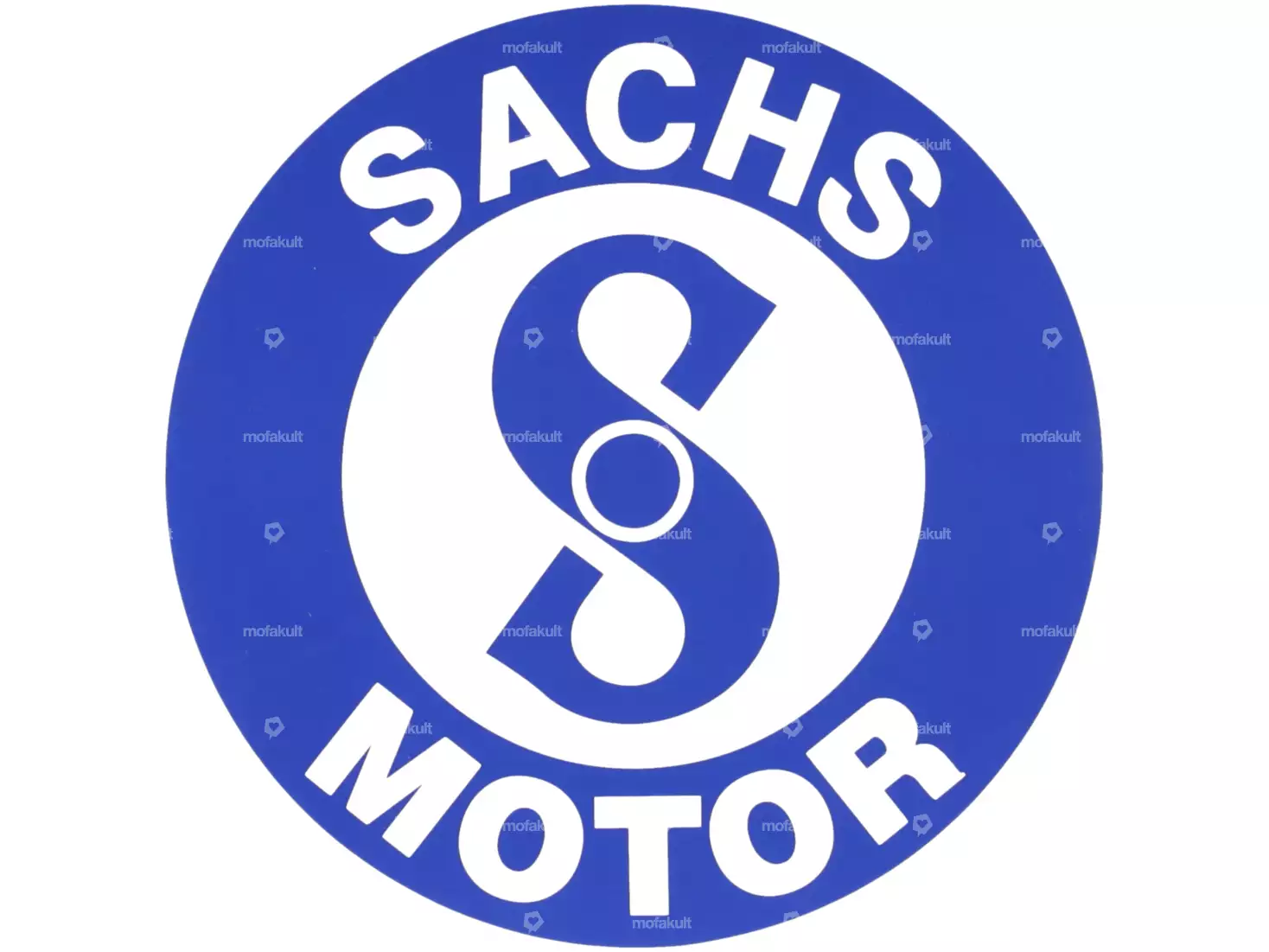 Aufkleber «SACHS MOTOR» Ø 100 mm Tank | mofakult