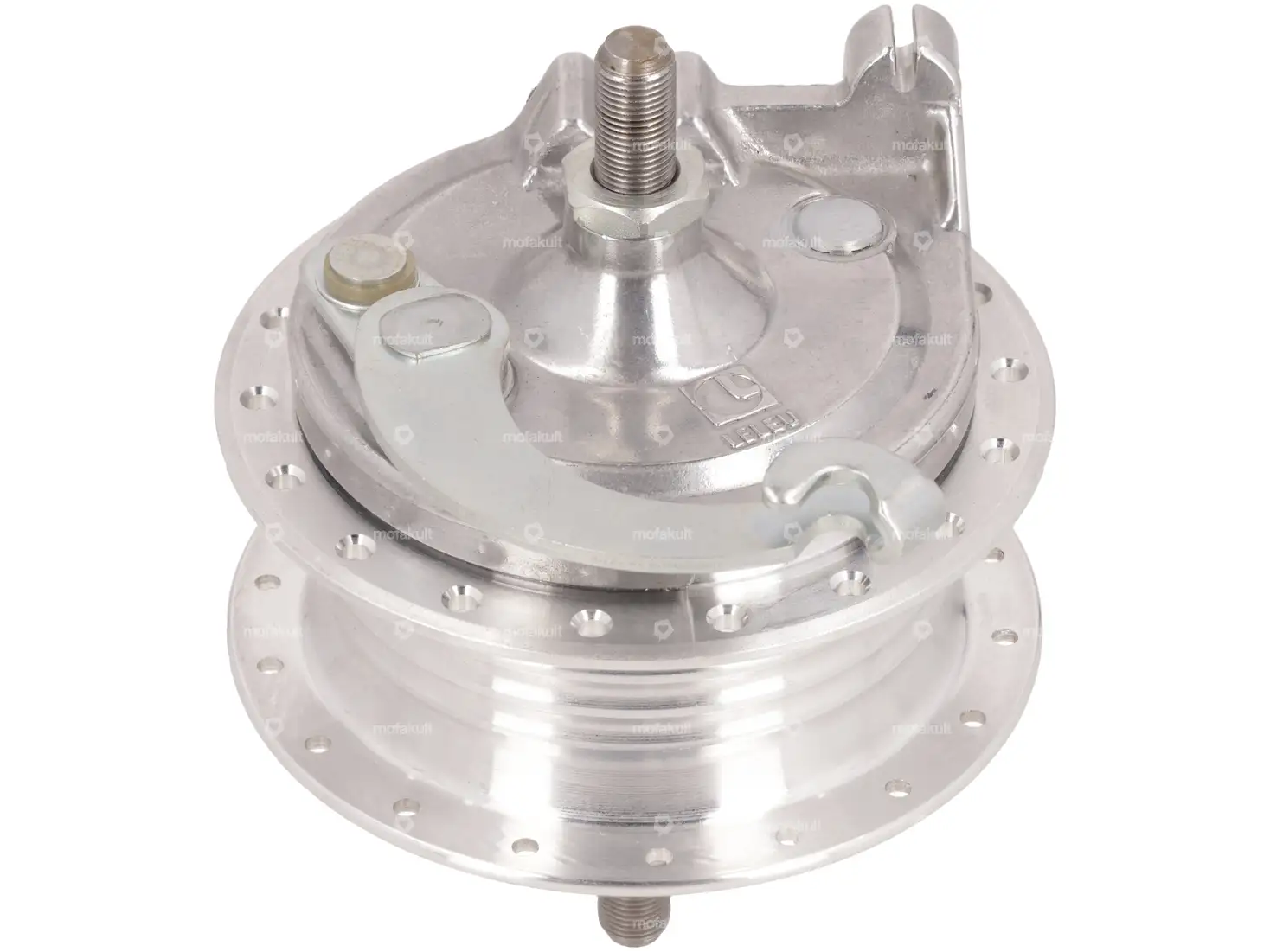 LELEU wheel hub spoke wheel front 36 holes with anchor plate & axle ...