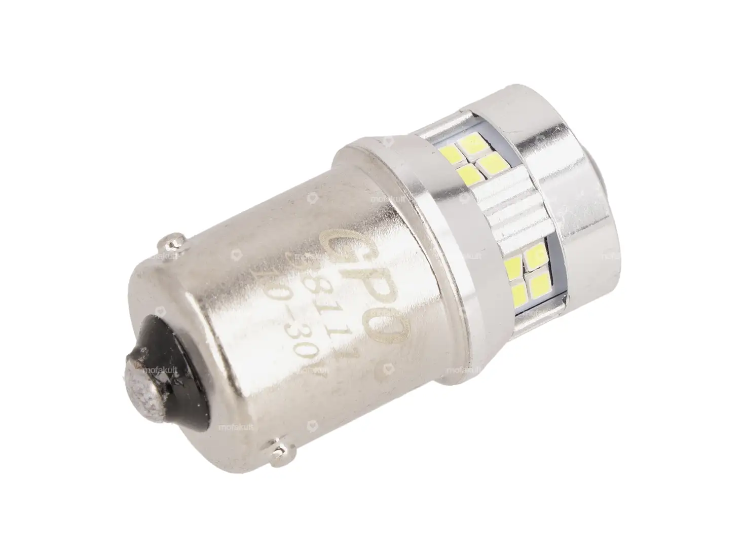 GPO LED Birne 10 - 30V (BAU15s) weiss 1-phasig | mofakult