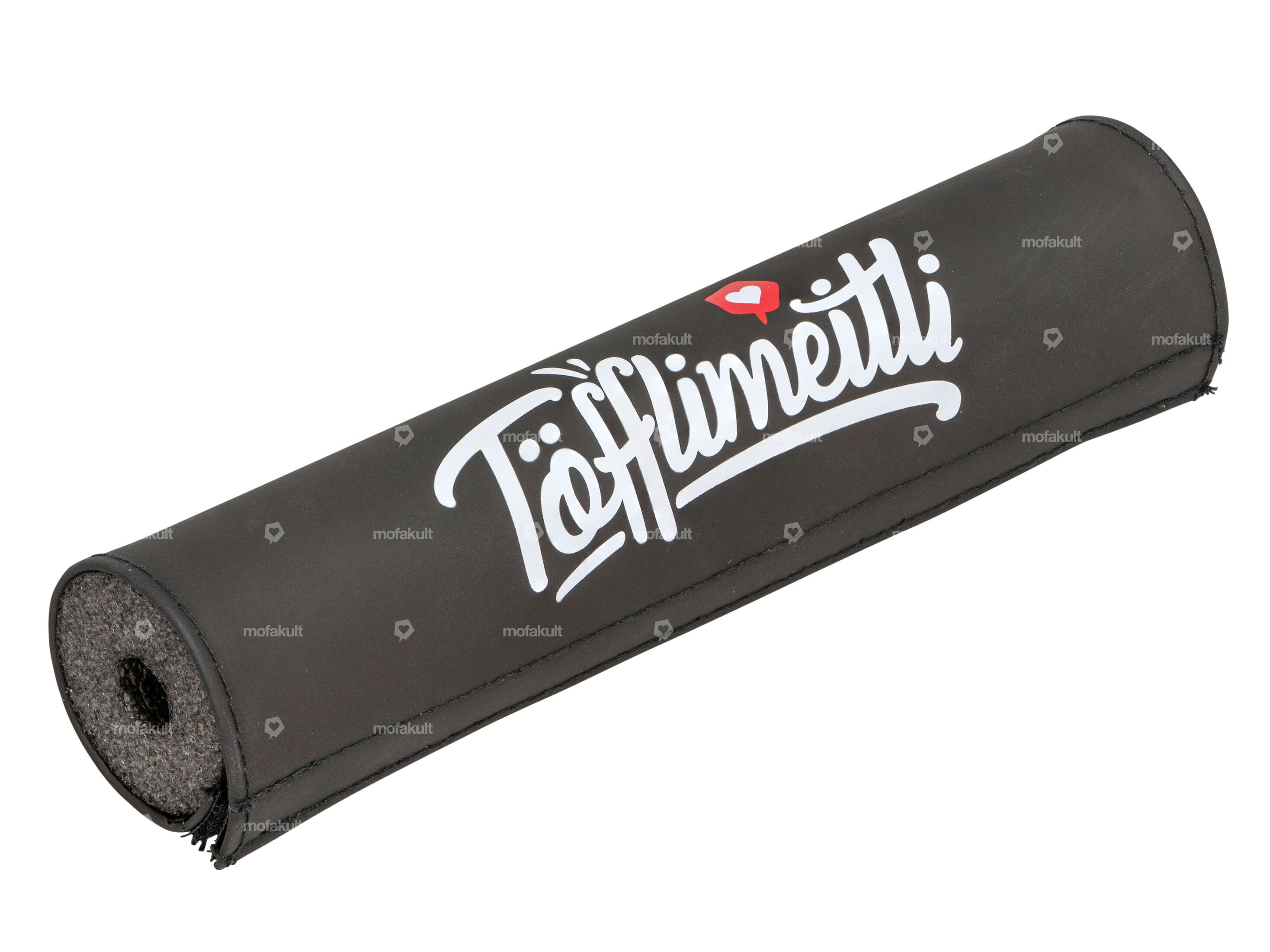 mk-Merch handlebar protection "Töfflimeitli" 20 cm black | mofakult