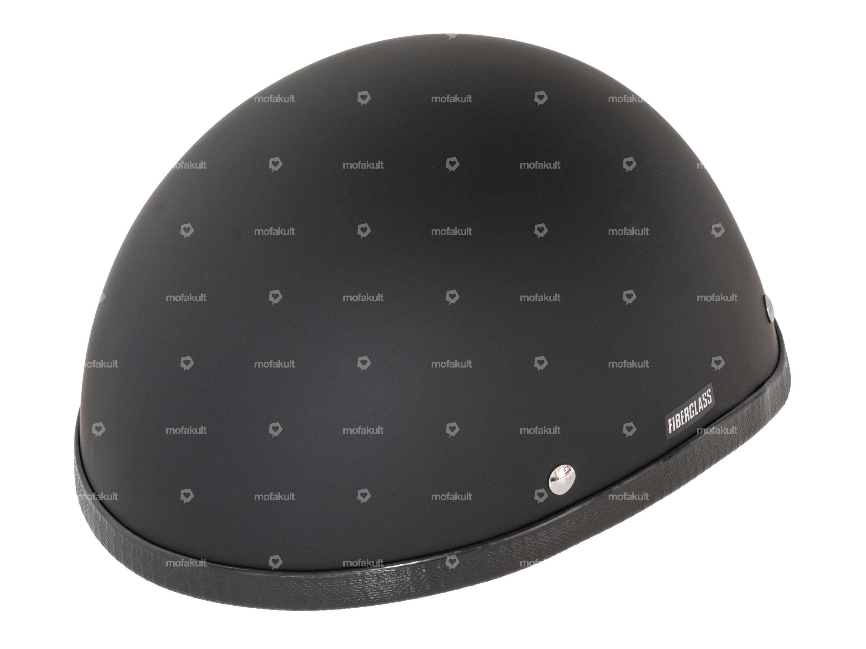 Topfhelm «Harley» schwarz matt | mofakult