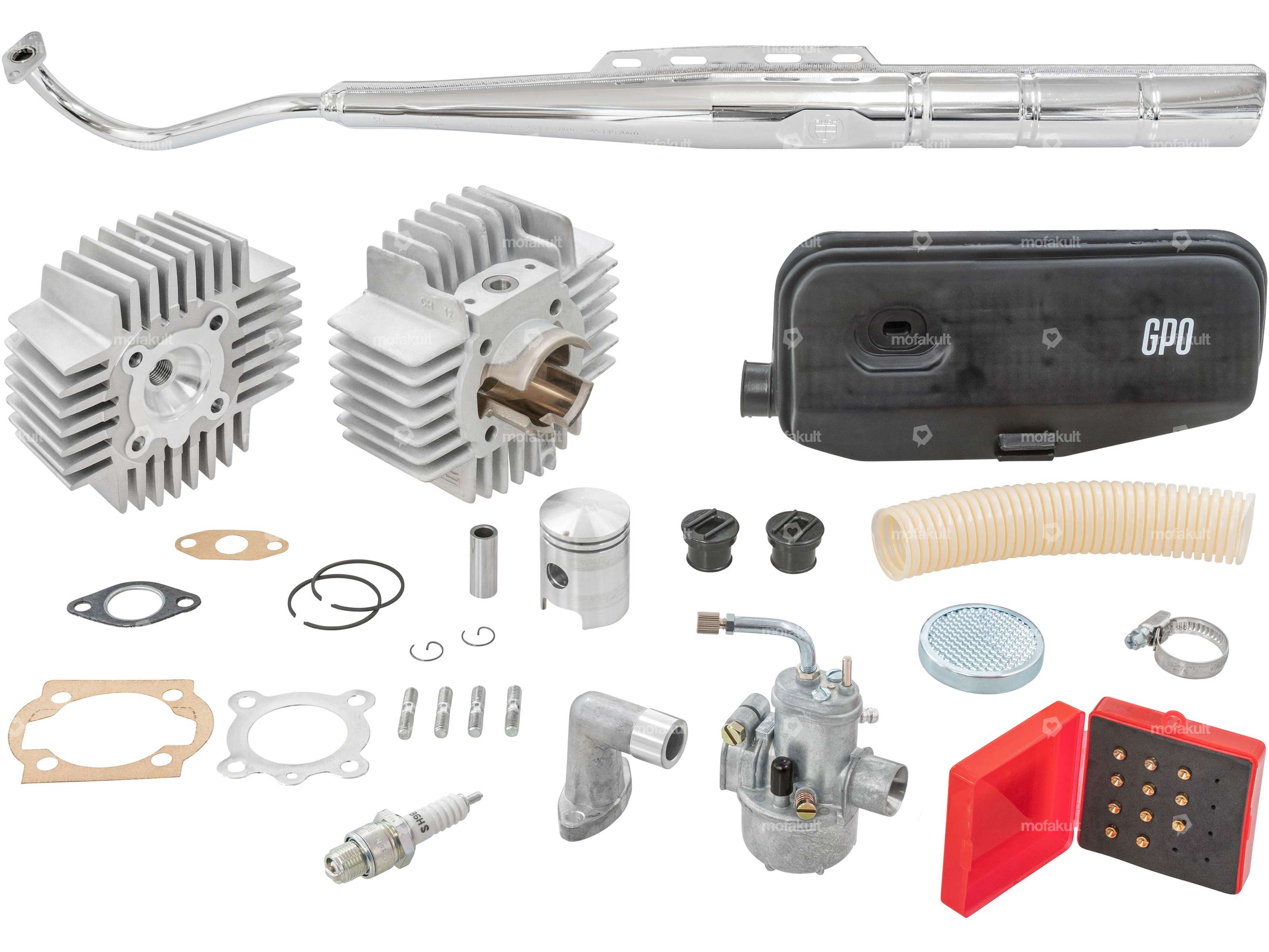 swiing® revival 50 ccm 1.6 PS Zylinderset «Original» | Puch E50 | mofakult