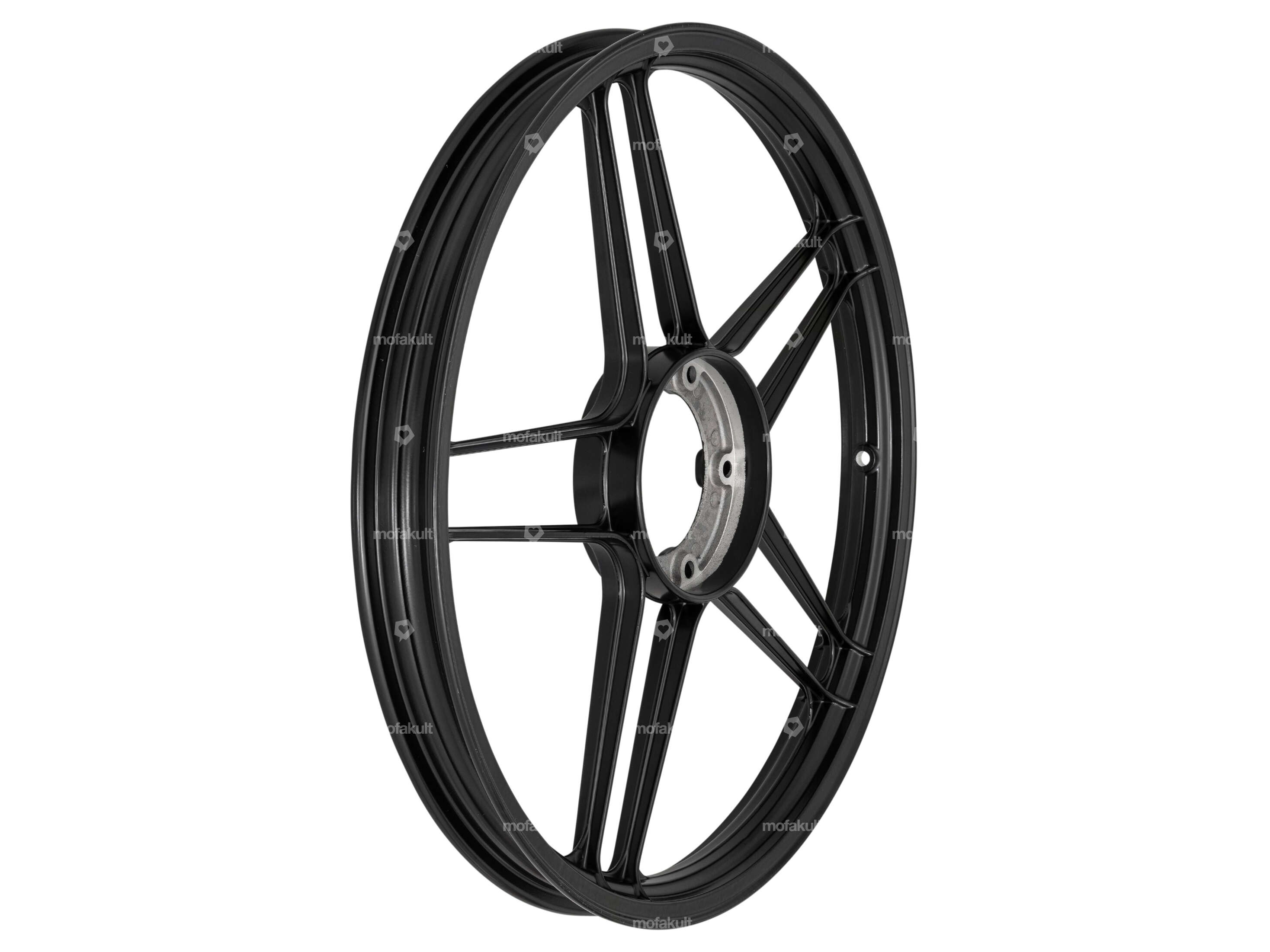 Grimeca Felge 17" Guss schwarz NOS | Puch Maxi | mofakult